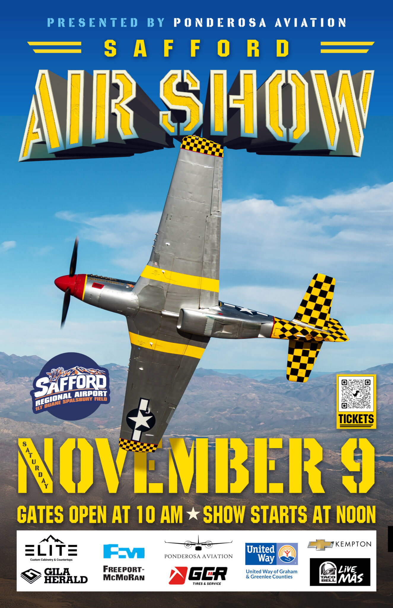 Airshow - Safford Regional Airport - Purchase Airshow Tickets